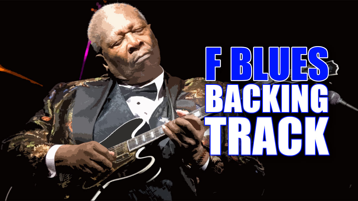 F Blues Backing Track - 110bpm - Backing Track Center