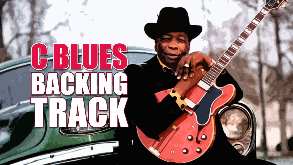 C Blues Backing Track - 110bpm - Backing Track Center